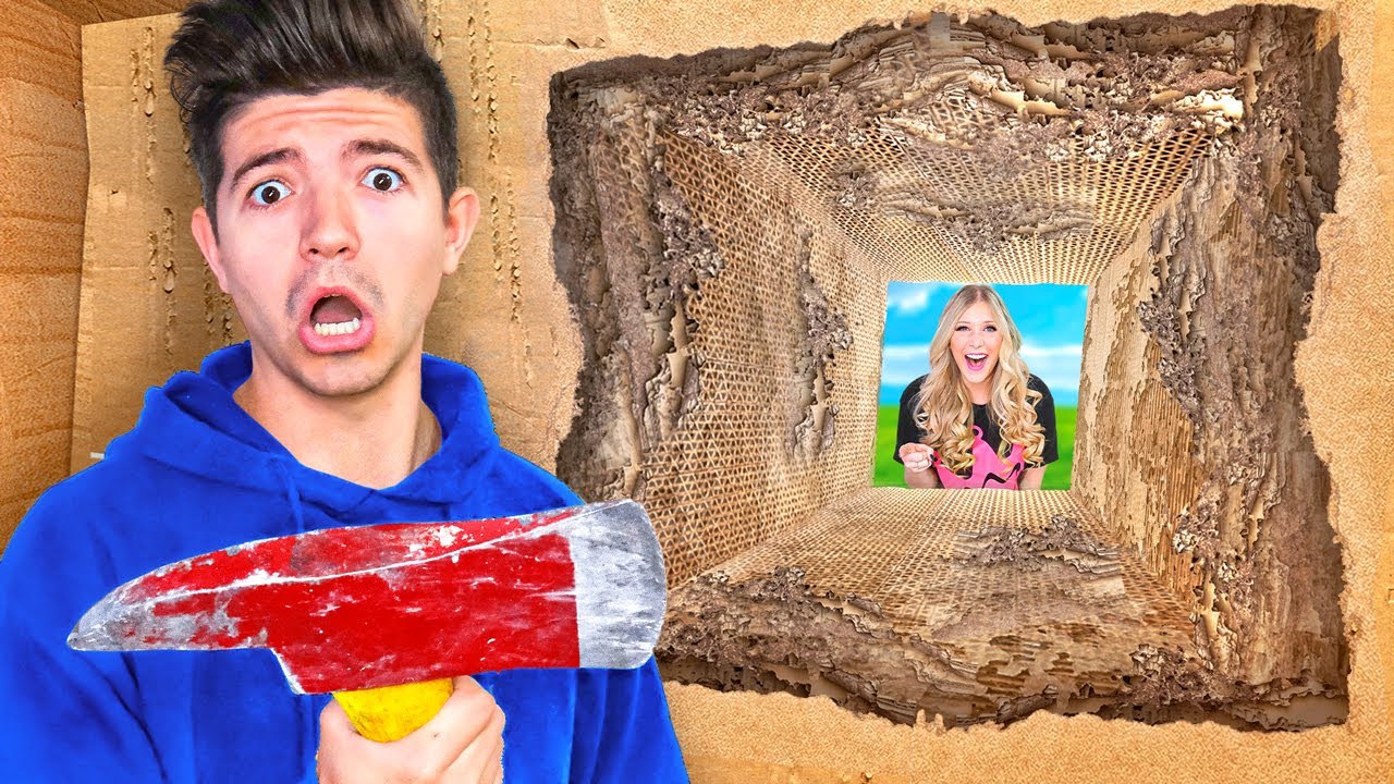 1000 Layers of CARDBOARD vs PRESTON - YouTube