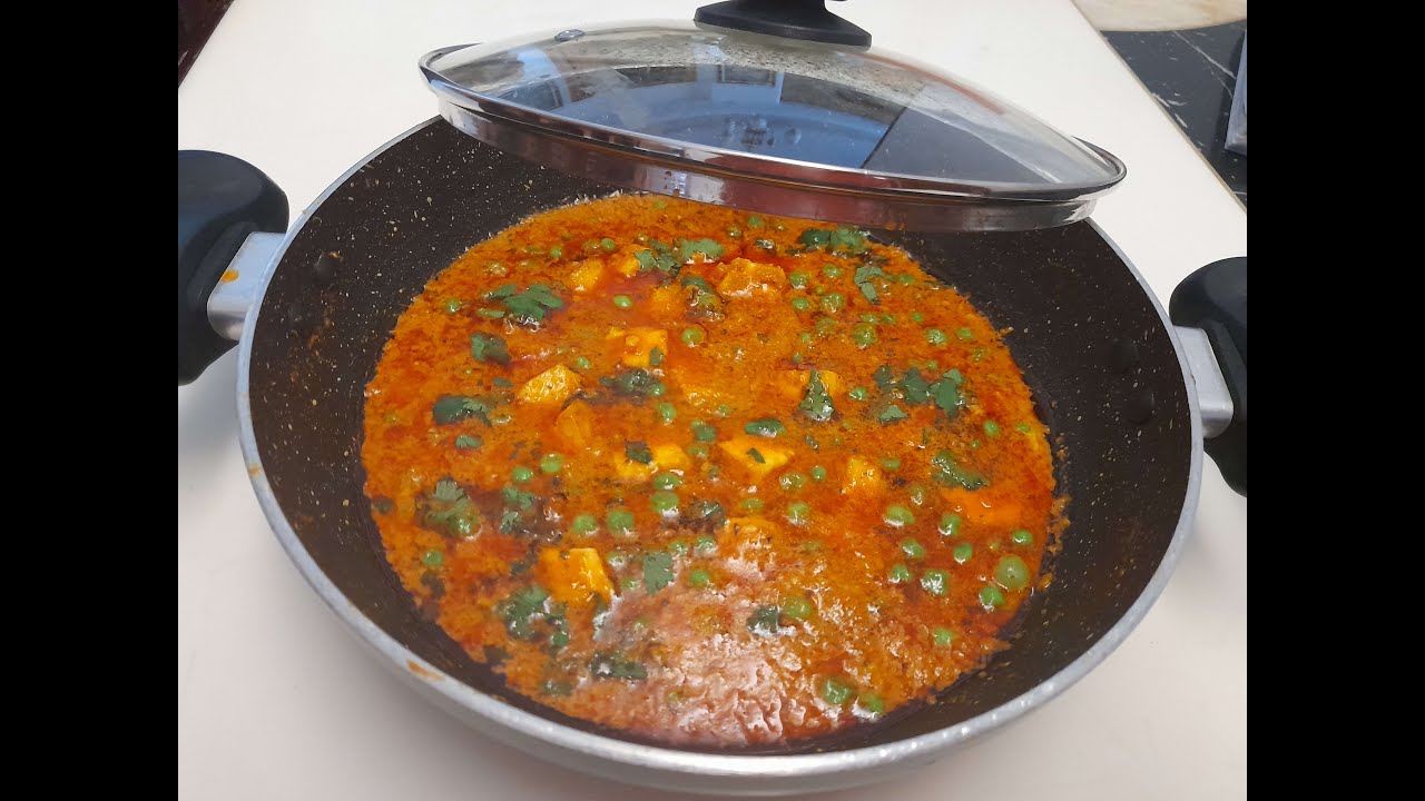 Matar Panner ki Sabji Vo Bhi Bina Lasun Pyaj | Matar Paneer Recipe ...