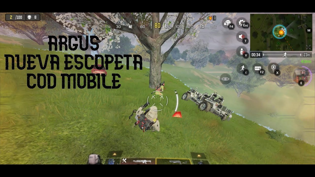 MI PRIMERA VEZ PROBANDO LA NUEVA ESCOPETA ARGUS - COD MOBILE - YouTube