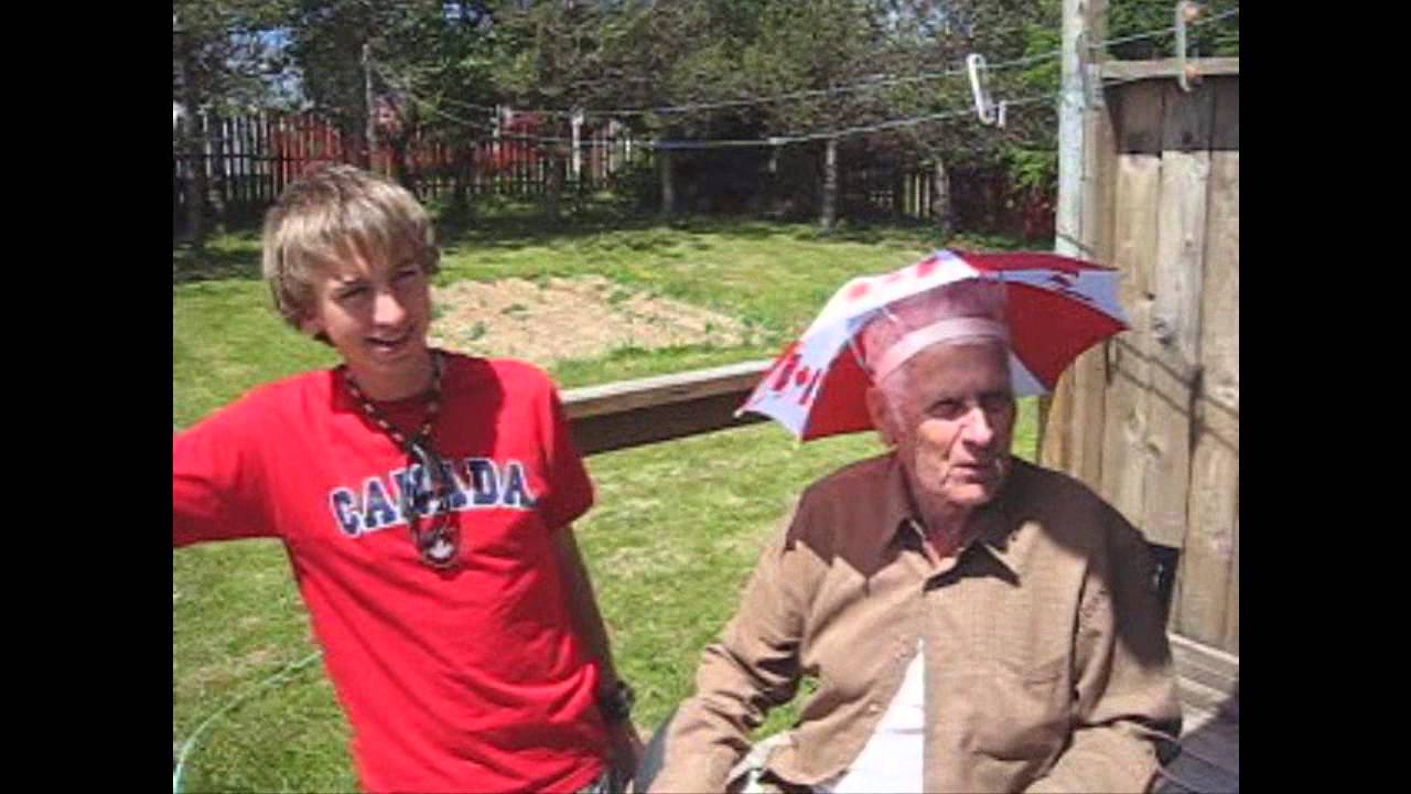 Gerard, Mary, Debbie with Donald Tompkins. Canada Day 2009 - YouTube