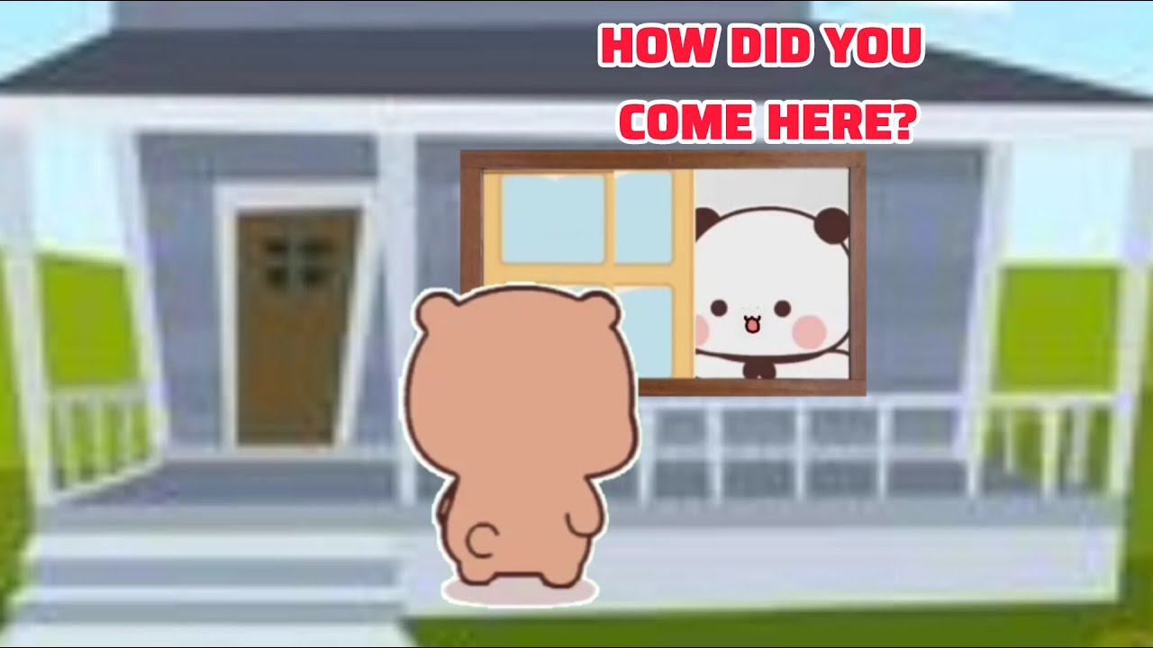 Long distance fighting between Bubududu 😂 bearorpanda l funny video l ...