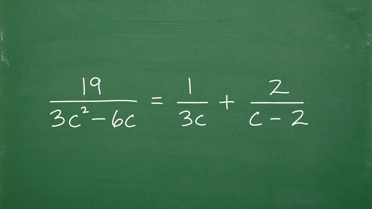 Let’s solve the rational equation, step-by-step… - YouTube