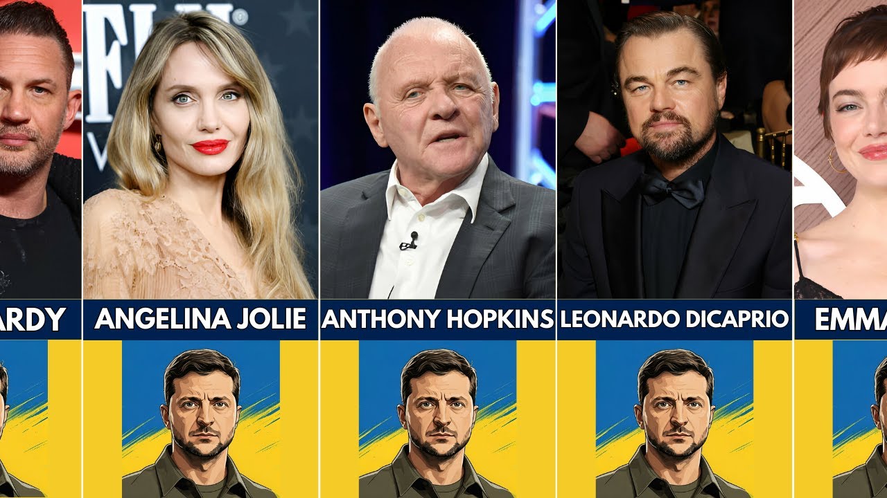 Top 250 Actors Who Support Zelensky-Ukraine - YouTube