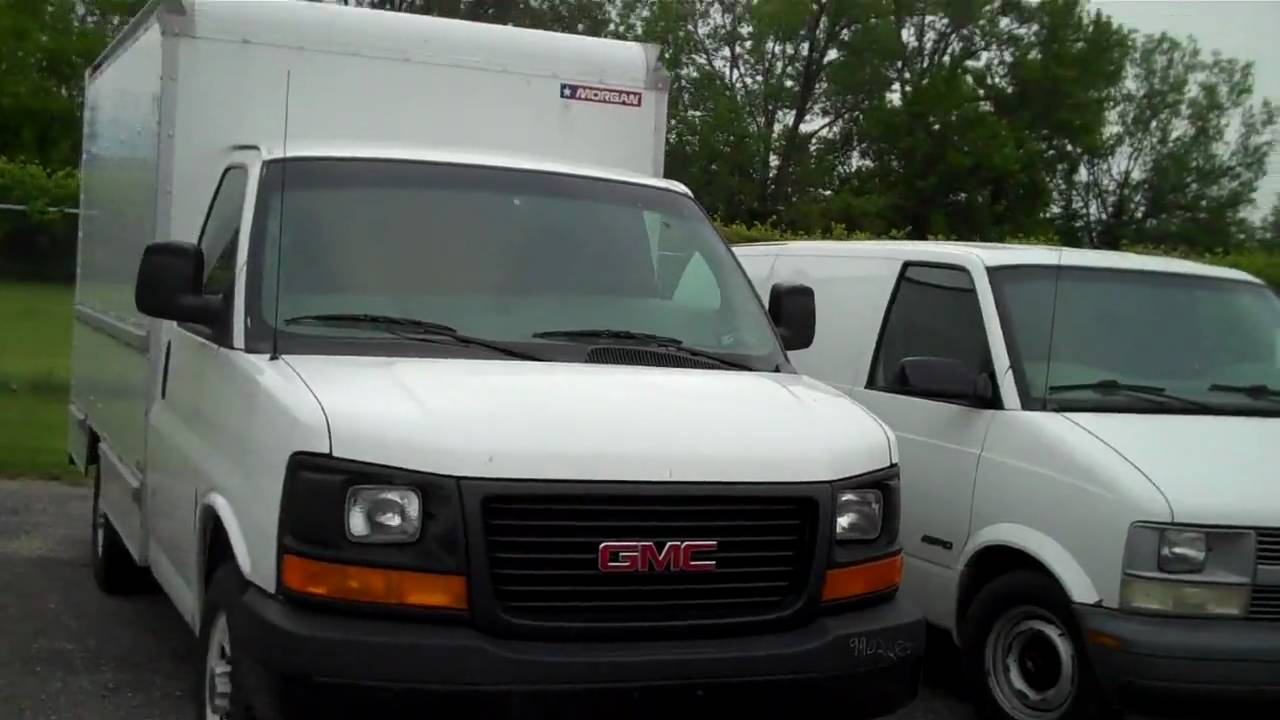 2004 GMC G3500 | 84,339 Miles | 12′ box 80″ wide cutaway cube GMC van ...