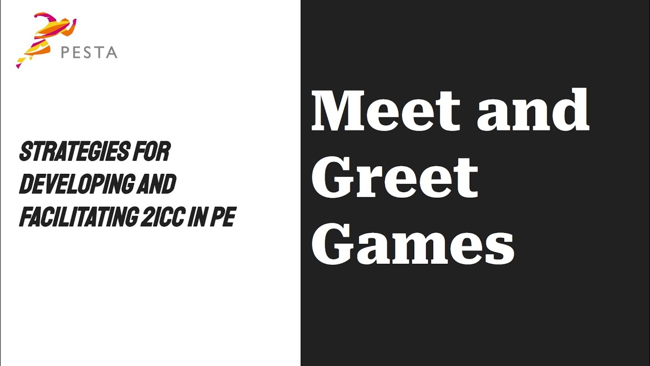 21CC in PE - Meet and Greet Games - YouTube