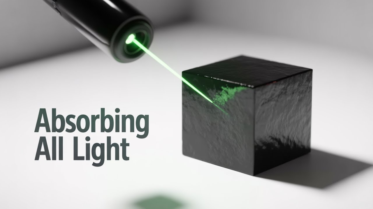 Vantablack — The Darkest Material Ever Created - YouTube