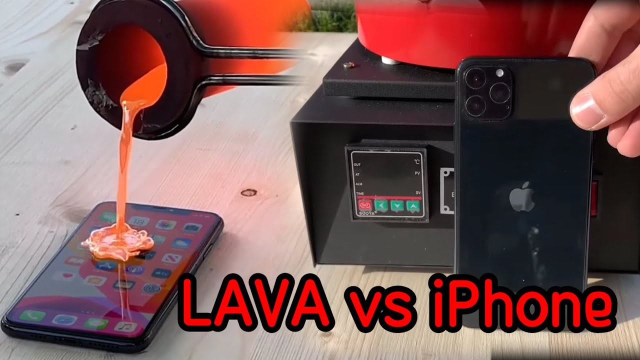 Amazing LAVA vs iPHONE || EXPERIMENTAL WORLD - YouTube