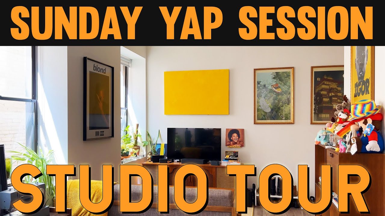 600 sqft Studio Apartment Tour (Mid Century Inspired) | Sunday Yap Session Ep. 6 ...