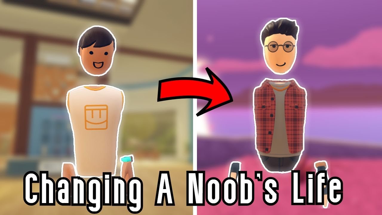 Changing A Noob's Life In Vr - Rec Room - YouTube