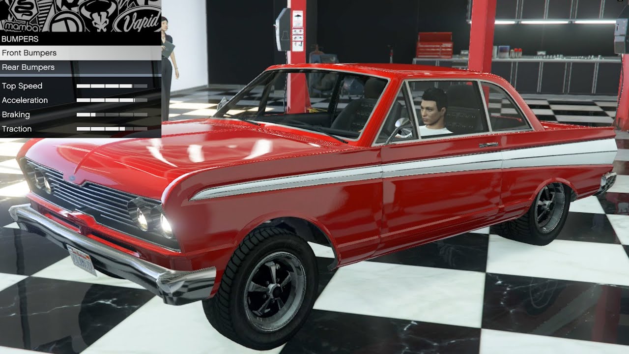 GTA 5 - Past DLC Vehicle Customization - Vapid Blade (Ford Falcon ...
