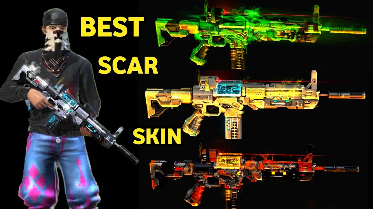 Best Incubator Scar Skin in Free Fire || Titen Scar Incubator ...