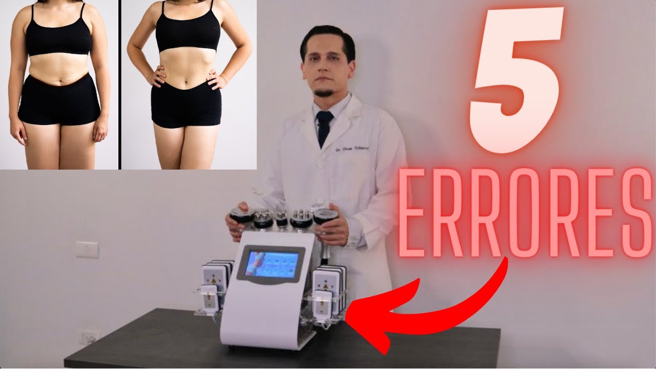 5 ERRORES AL APLICAR LIPOLASER - YouTube