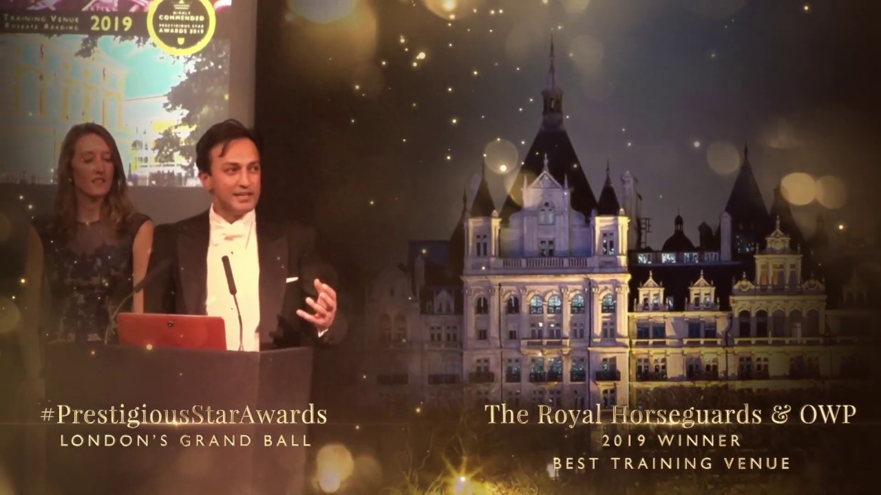 Habib Amir announcing the Winner of the Best Training Venue 2019 - YouTube