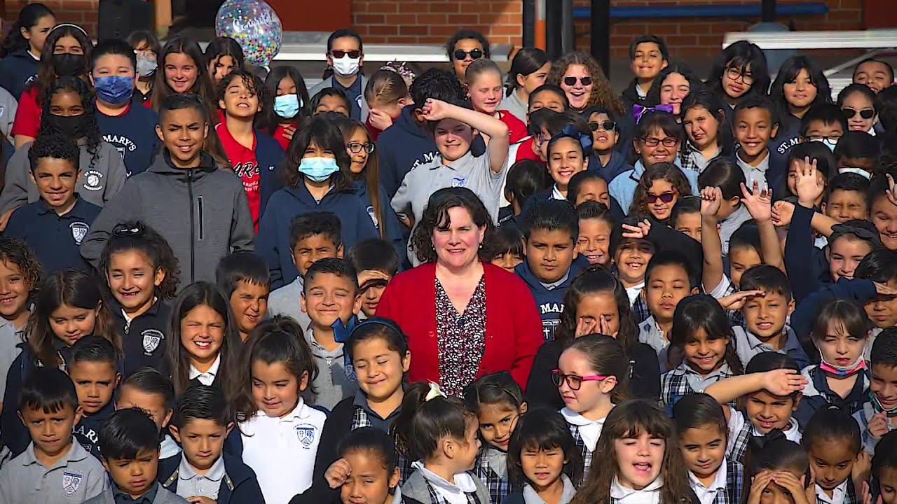 THE PRINCIPAL OF A SANTA MARIA CATHOLIC SCHOOL IS RETIRING AFTER THREE ...