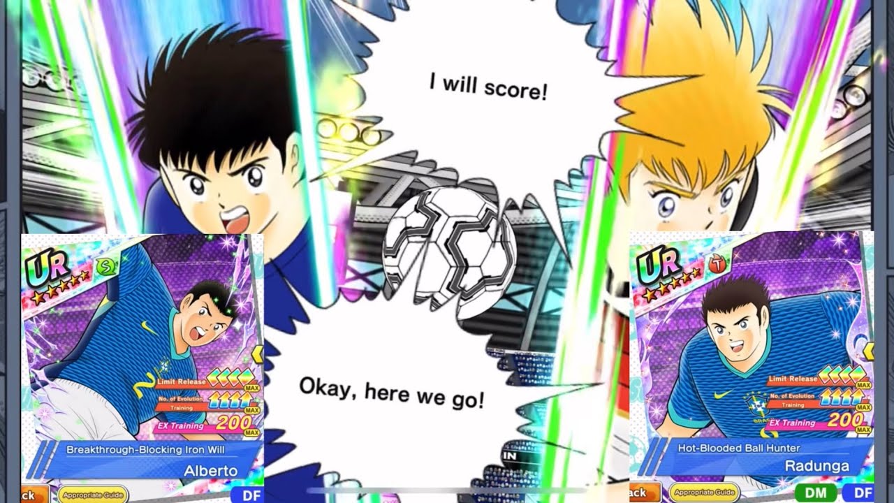 Captain tsubasa dream team |New Players Brazil National Team {Radunga ...