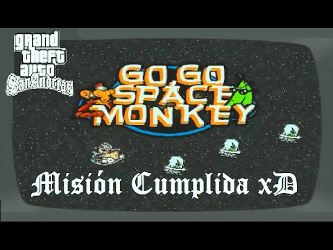 CJ juega al Video - Juego GO GO SPACE MONKEY en GTA San Andreas ...