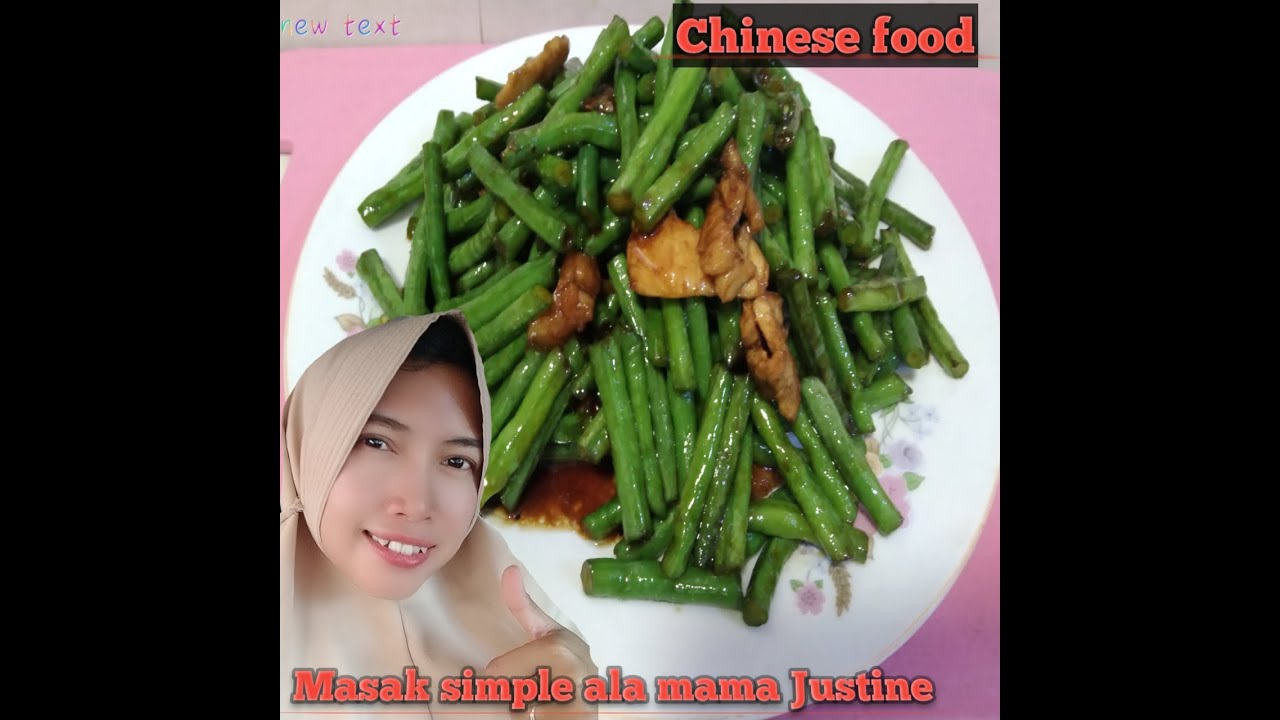 tumis kacang chinese food - YouTube