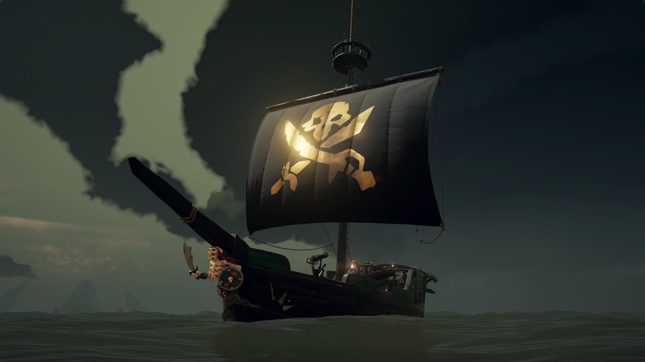 Sea Of Thieves - Sloop Destroying Sneaky Brig Battle - YouTube