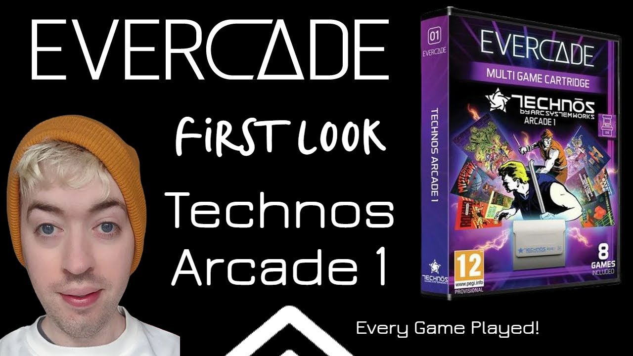 Evercade First Look - Technos Arcade 1 | Playing Every Game! - YouTube