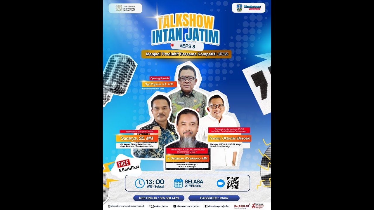 EPISODE 8 | Menjadi Produktif Bersama Kompetisi 5R/5S - YouTube