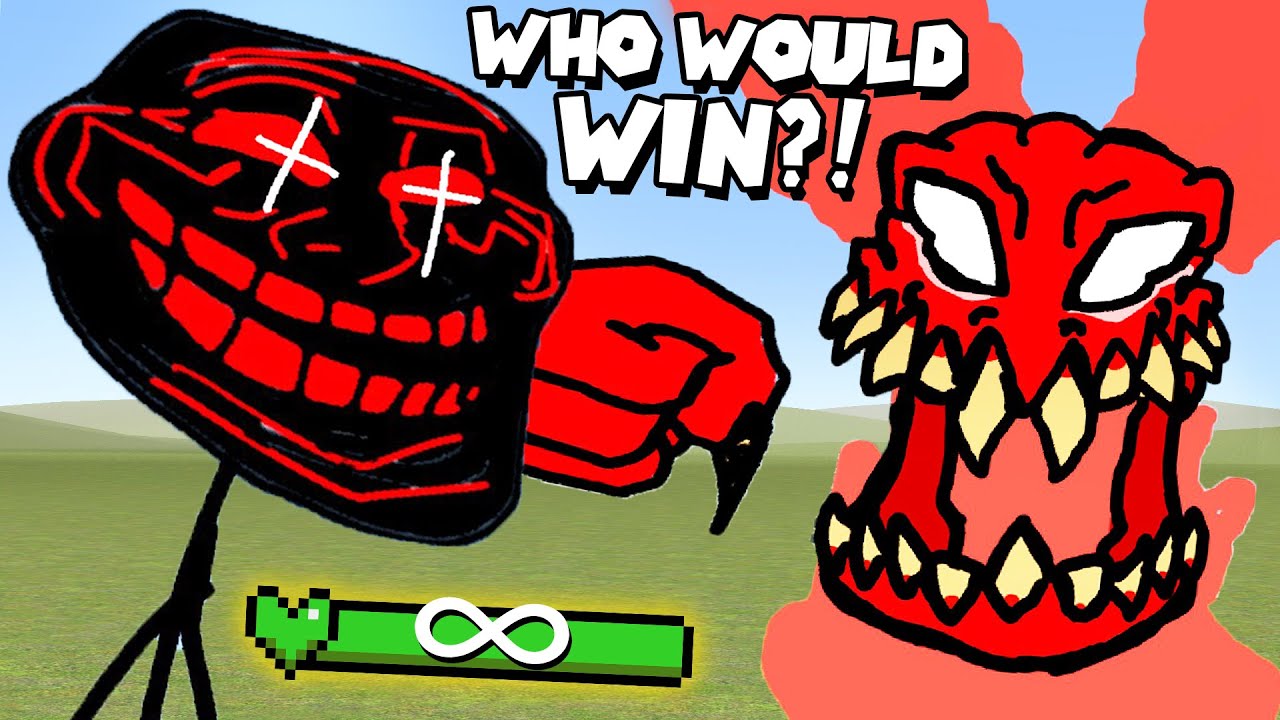 TROLLGE vs DEMON TRICKY! (Garry's Mod) - YouTube