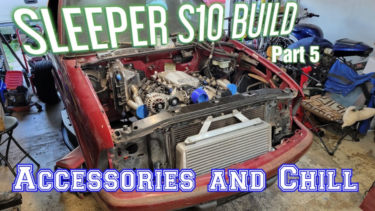 TURBO LS WITH AIR CONDITIONING?! || Turbo LS Sleeper S10 Build Part 5 ...