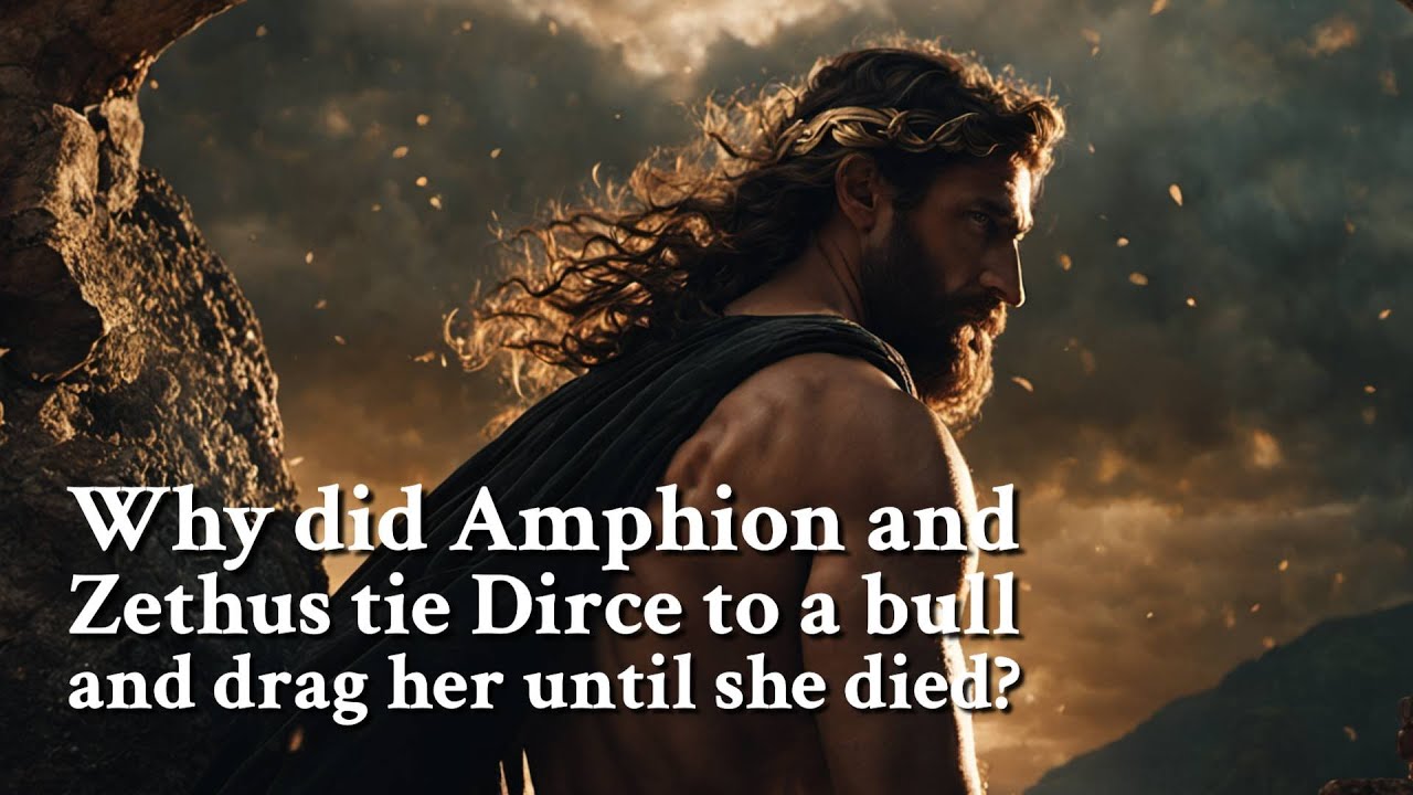 Why did Amphion and Zethus tie Dirce to a bull and drag her until she ...