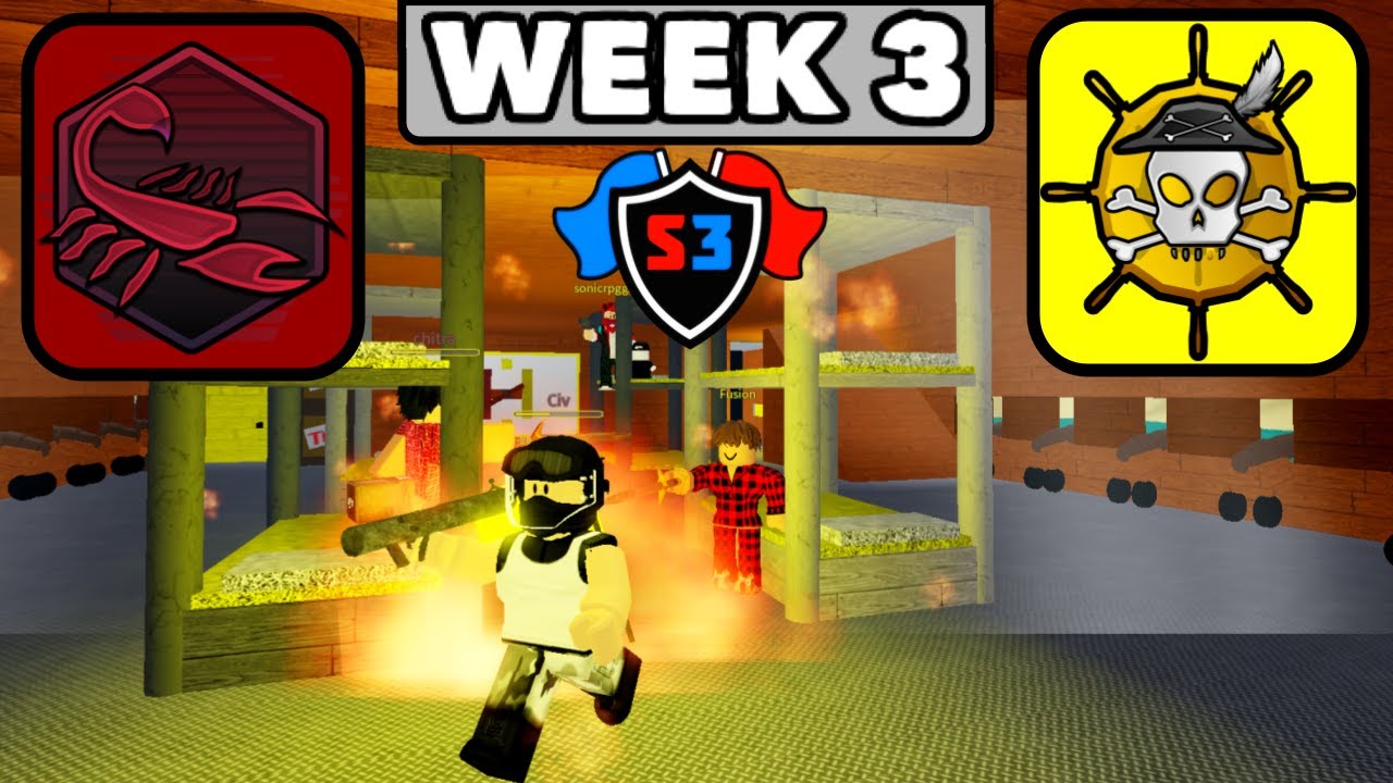 [WEEK 3] Scorpions @ Pirates | Roblox CTF League Season 3 - YouTube