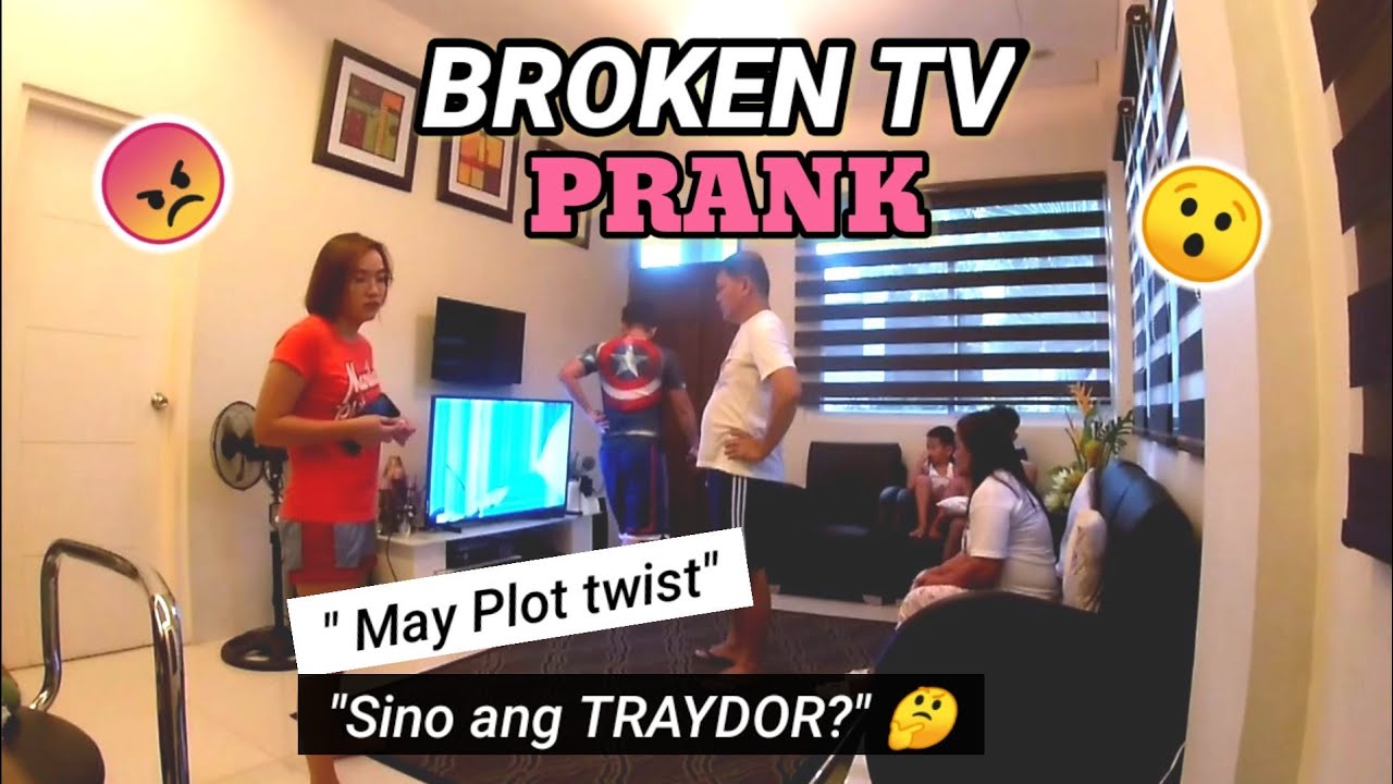 BROKEN TV PRANK (REVERSE PRANK) | May Plot twist😂 - YouTube