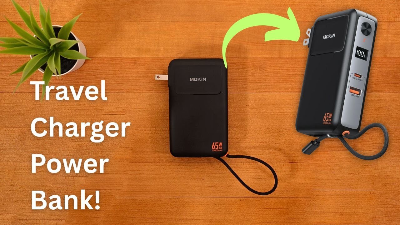 MOKiN 10,000mAh Power Bank + Charger! - YouTube