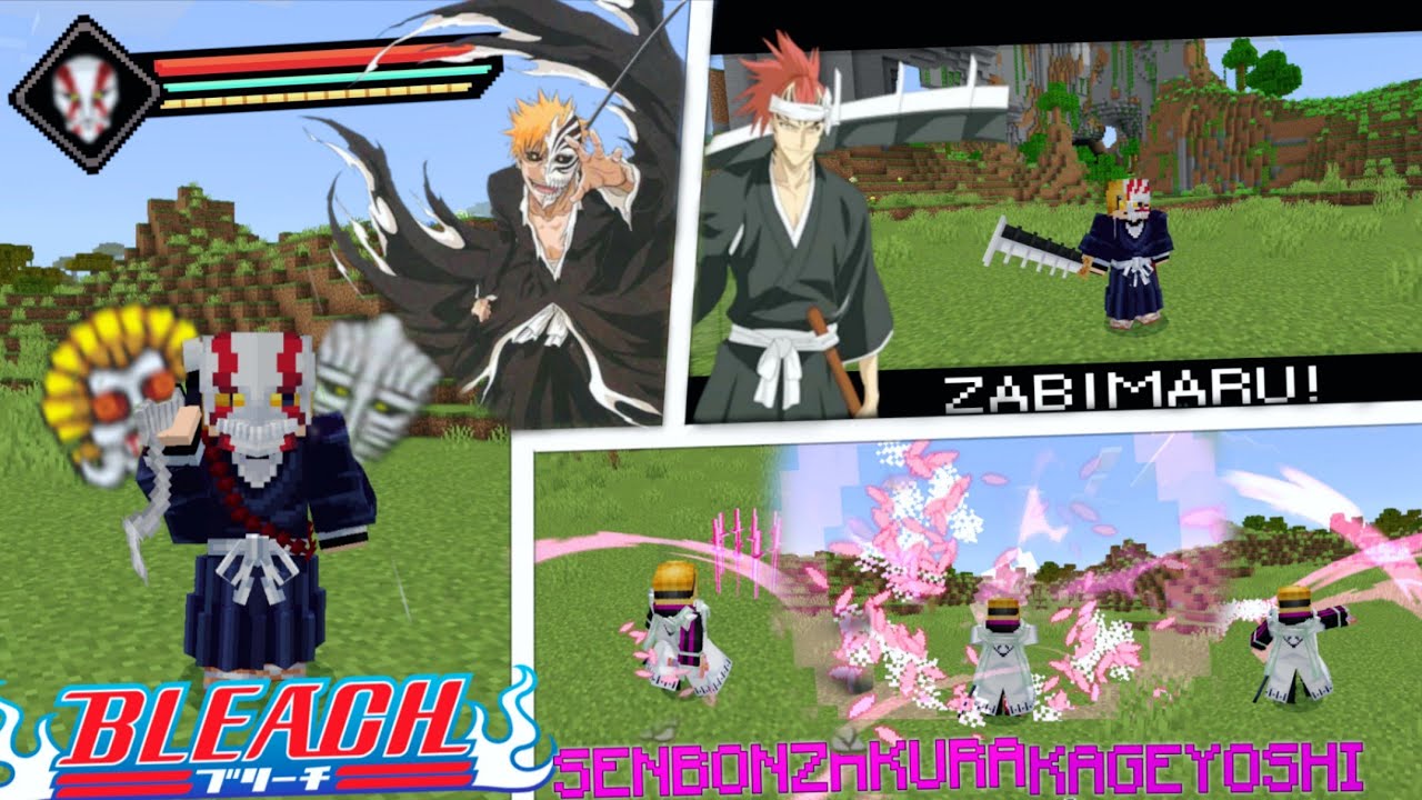 This BLEACH Mod Is ACTUALLY AMAZING! | Bleach Addon/Mod for Minecraft ...