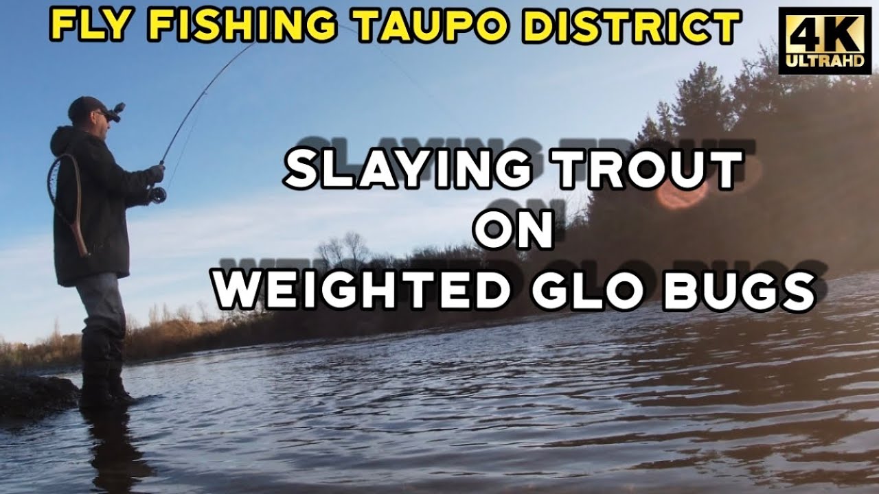 Using Weighted Glo Bugs on Taupo Rivers in 4K - YouTube