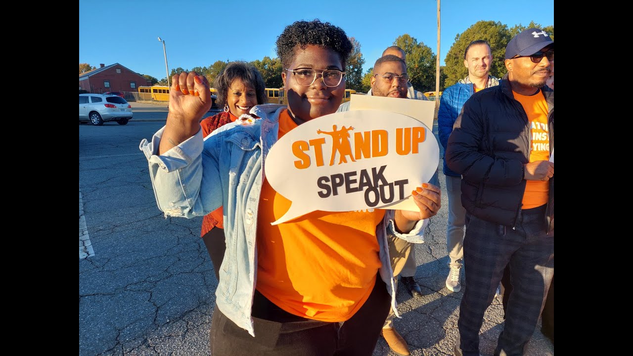 GCS Staff Takes Unity Pledge - YouTube