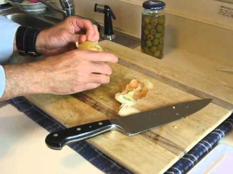 Cooking with Oswald Rivera : Crab Meat Salmorejo Style - YouTube