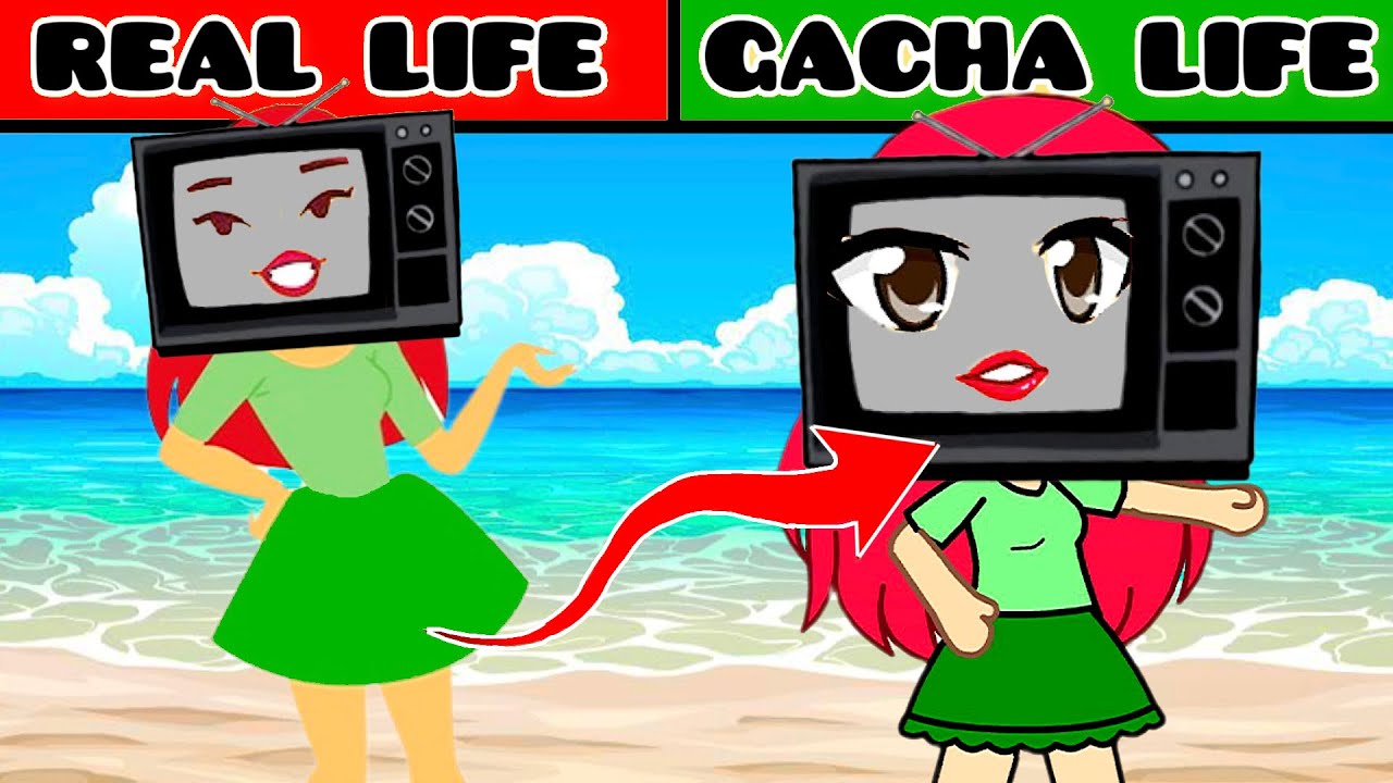 Skibidi Toilet 60 in Gacha Life | Making TV Women in Gacha Life | Real ...