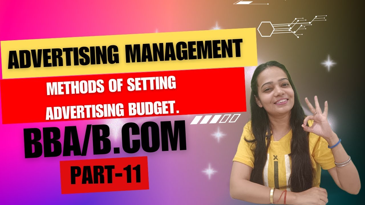 Advertising Management | Methods Of Establishing Advertising Budget ...
