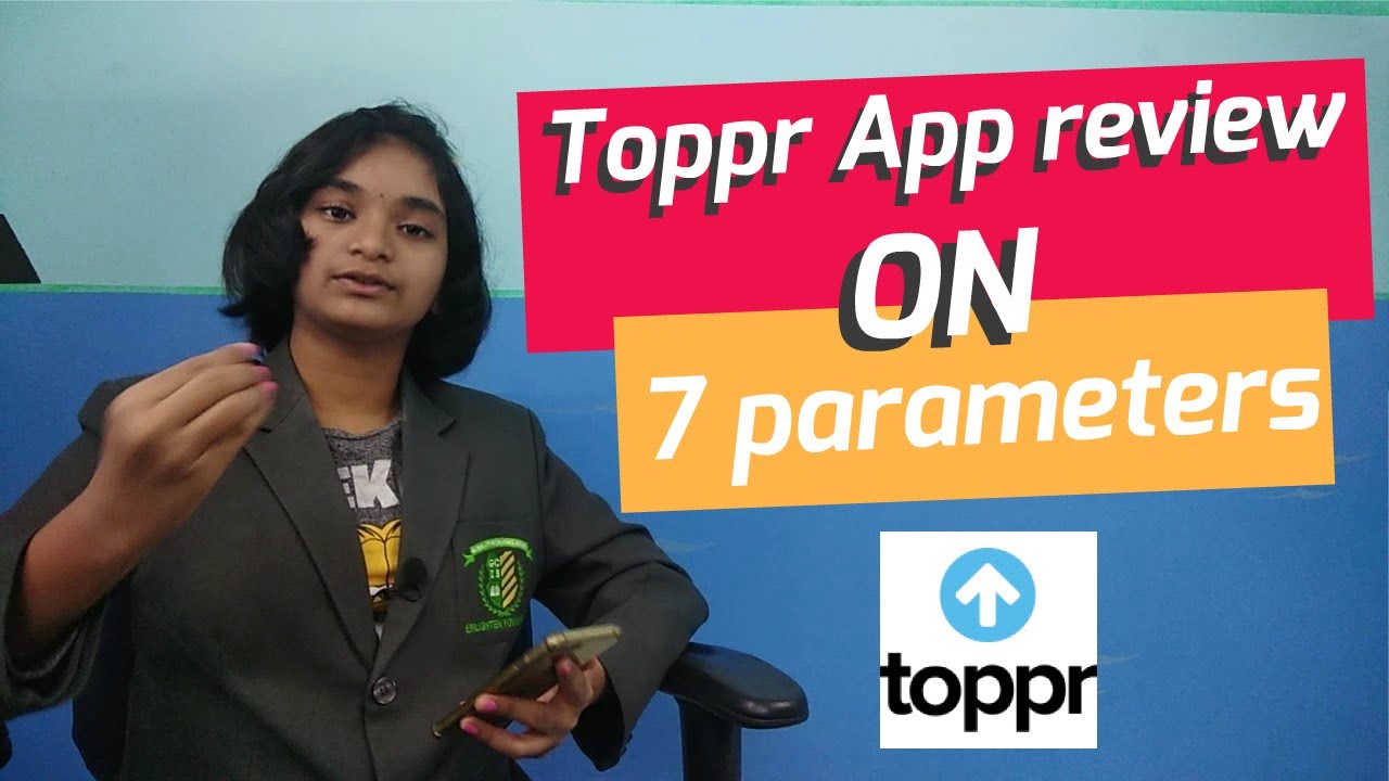 Toppr learning App details review by a student on 7 parameters - YouTube