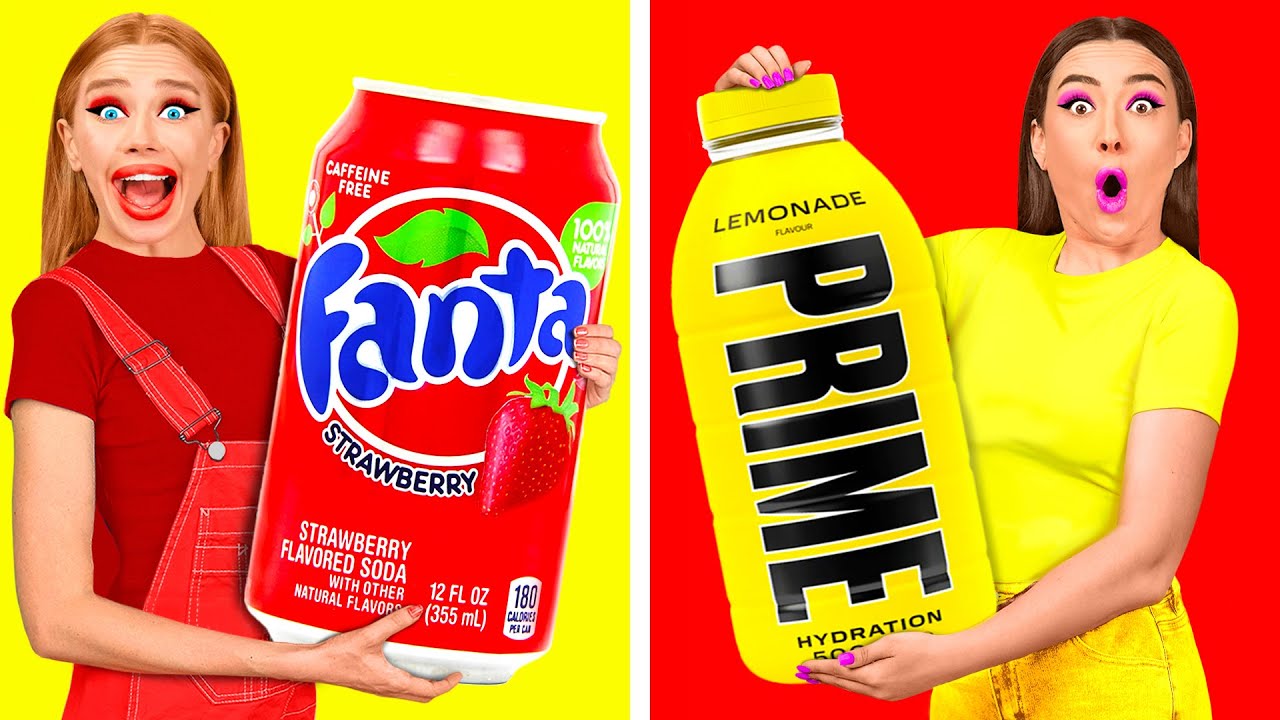 Food of The Same Colors Challenge | Edible Battle by BaRaDa Challenge ...
