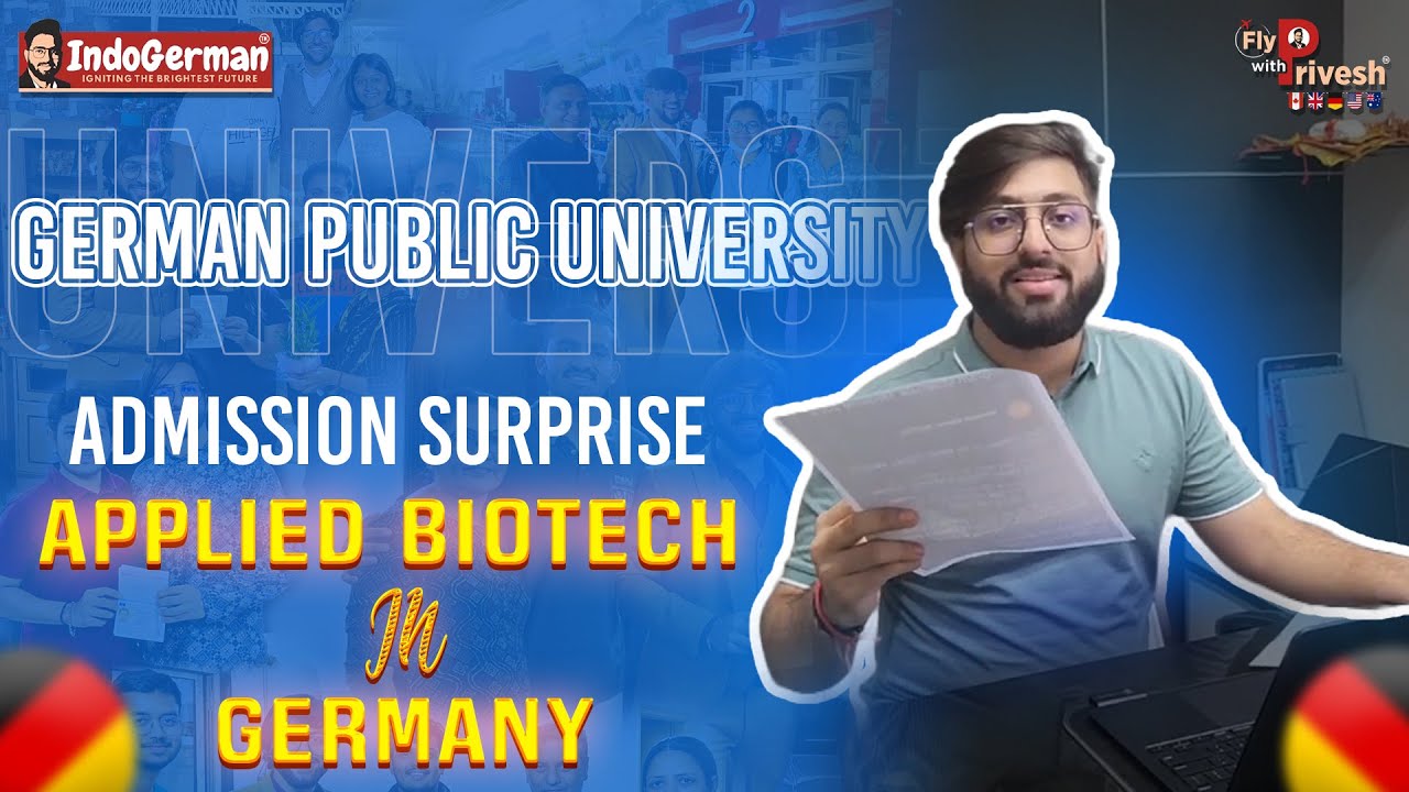 A Student from India Just Got into a Public University in Germany for ...