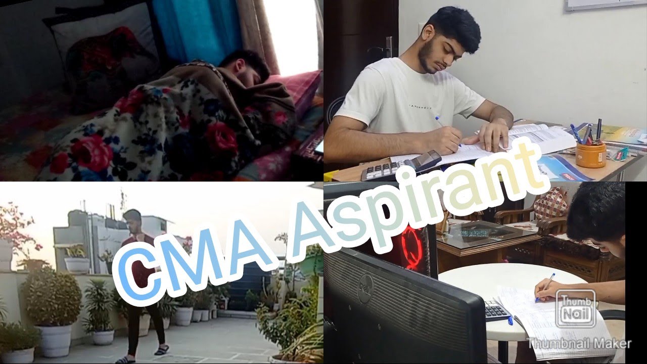 A day in life of CMA aspirant :foundation dec 22 - YouTube