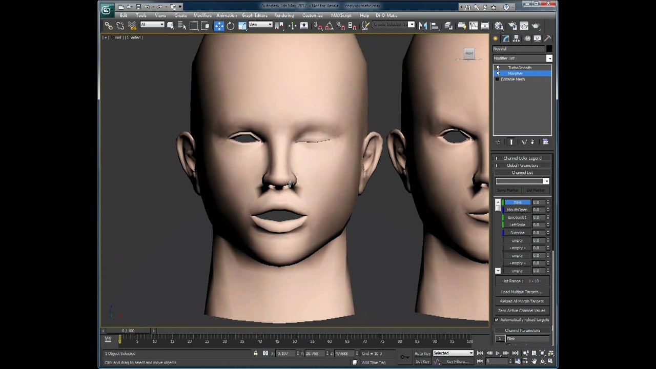 Faster morph target creation with Copy-O-Matic - YouTube