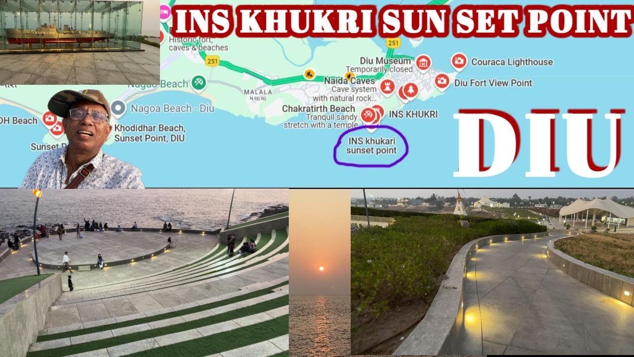 Visit Diu || KUKRI SUNSET POINT || Diu Tourist Places || Gujarat Tour ...