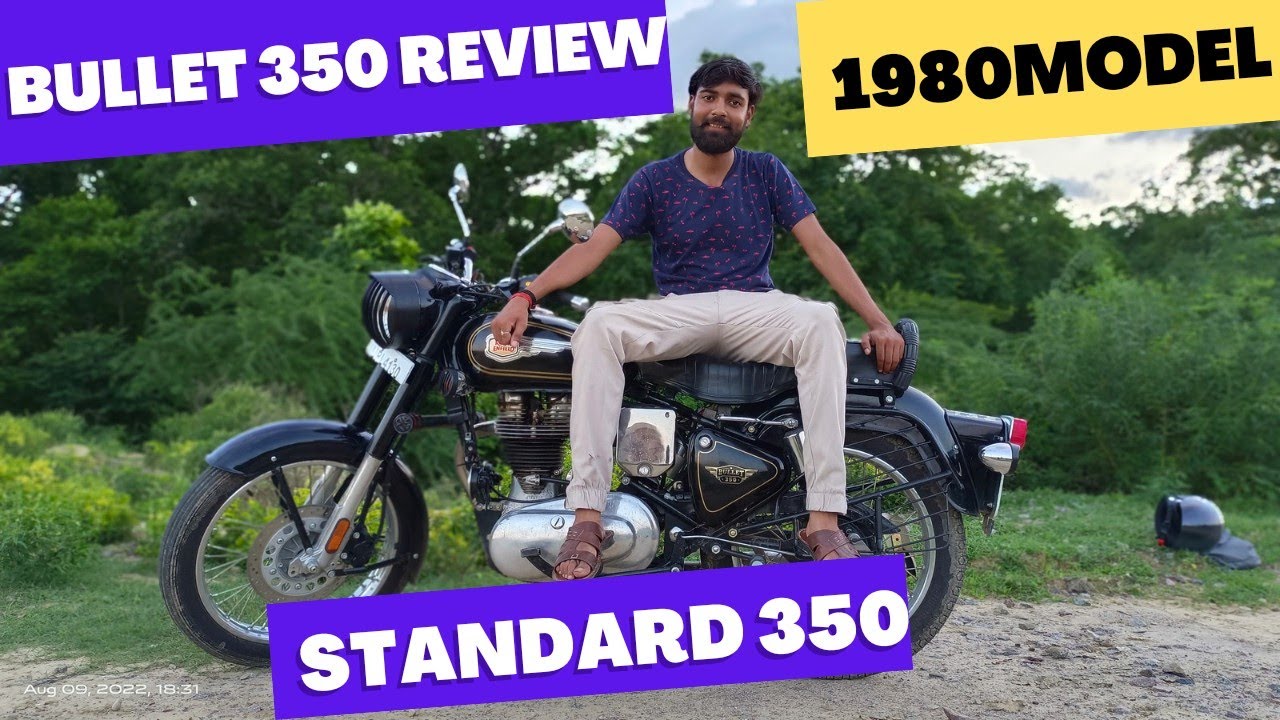 Standard 350 Bullet Review|bullet 350 review|Modified bullet|1980 model ...