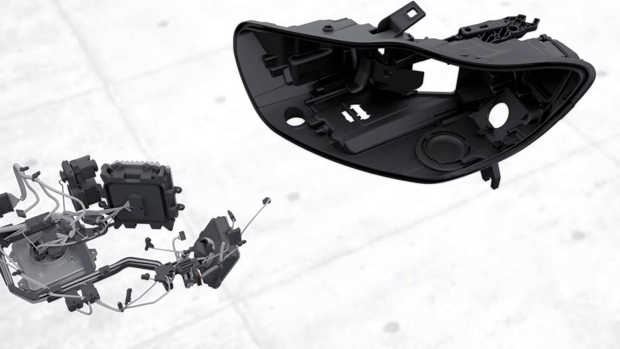 Audi A6 Avant ultra (2015) - Matrix LED Animation - YouTube