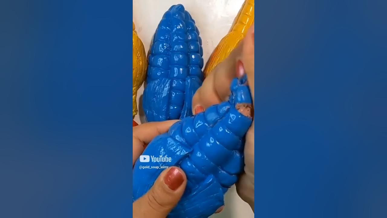 Crunching clay ASMR Cracking Clay Satisfying #ClayCracking - YouTube