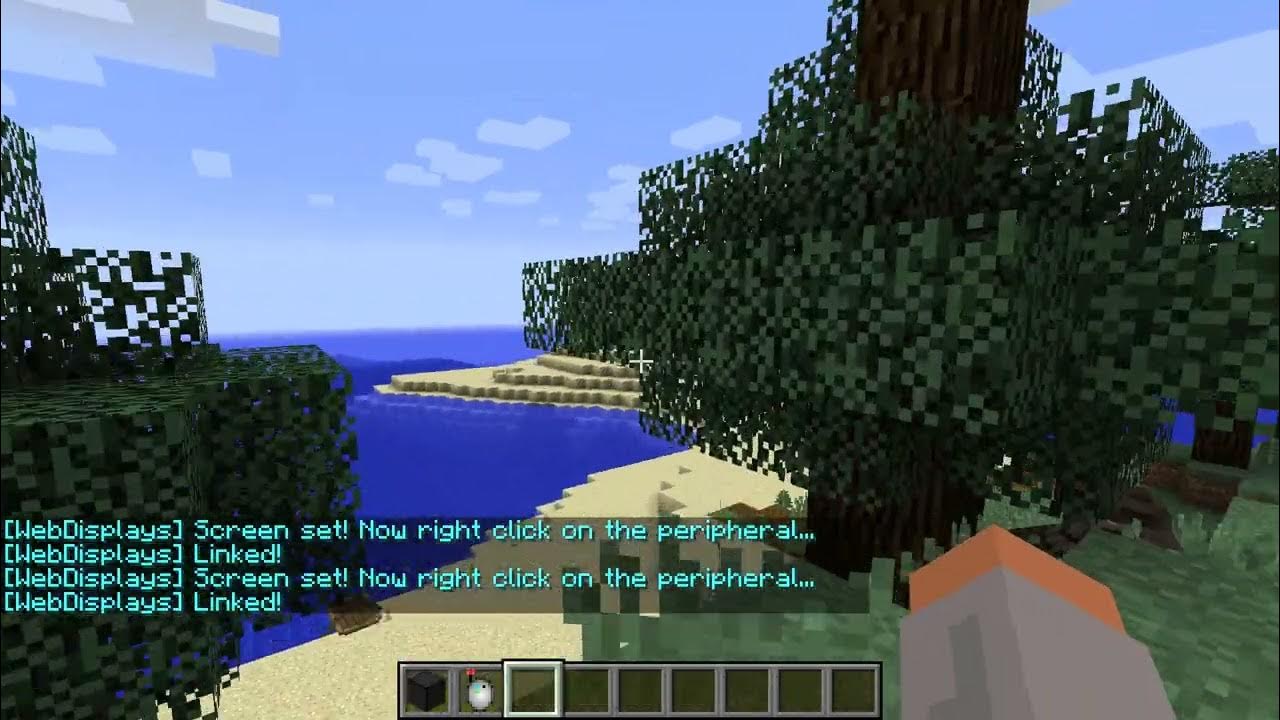 Minecraft Mods: Web Displays Trailer - YouTube