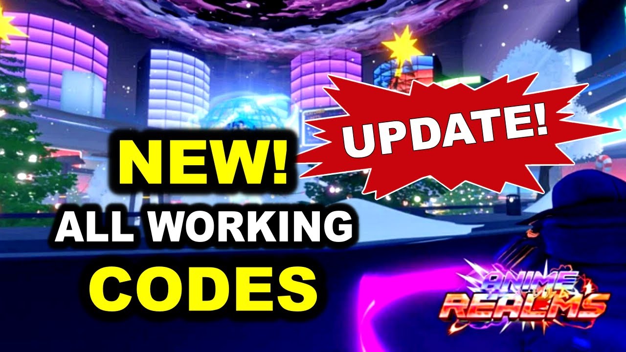 *NEW* ALL WORKING CODES FOR ANIME REALMS - ROBLOX ANIME REALMS CODES ...