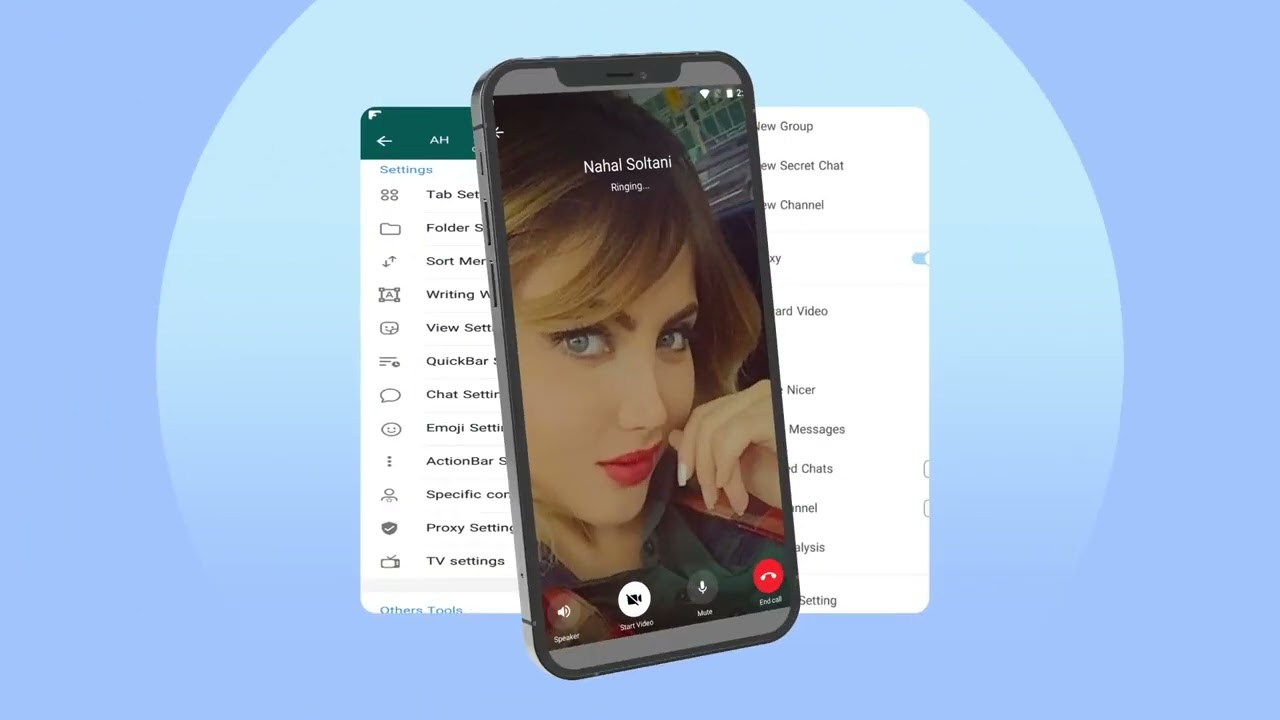 Max Tel Messenger Video English - YouTube