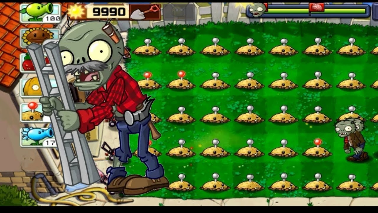 PvZ Bomb Squad Must Be planted But The Zombie Is Climbing At the ...