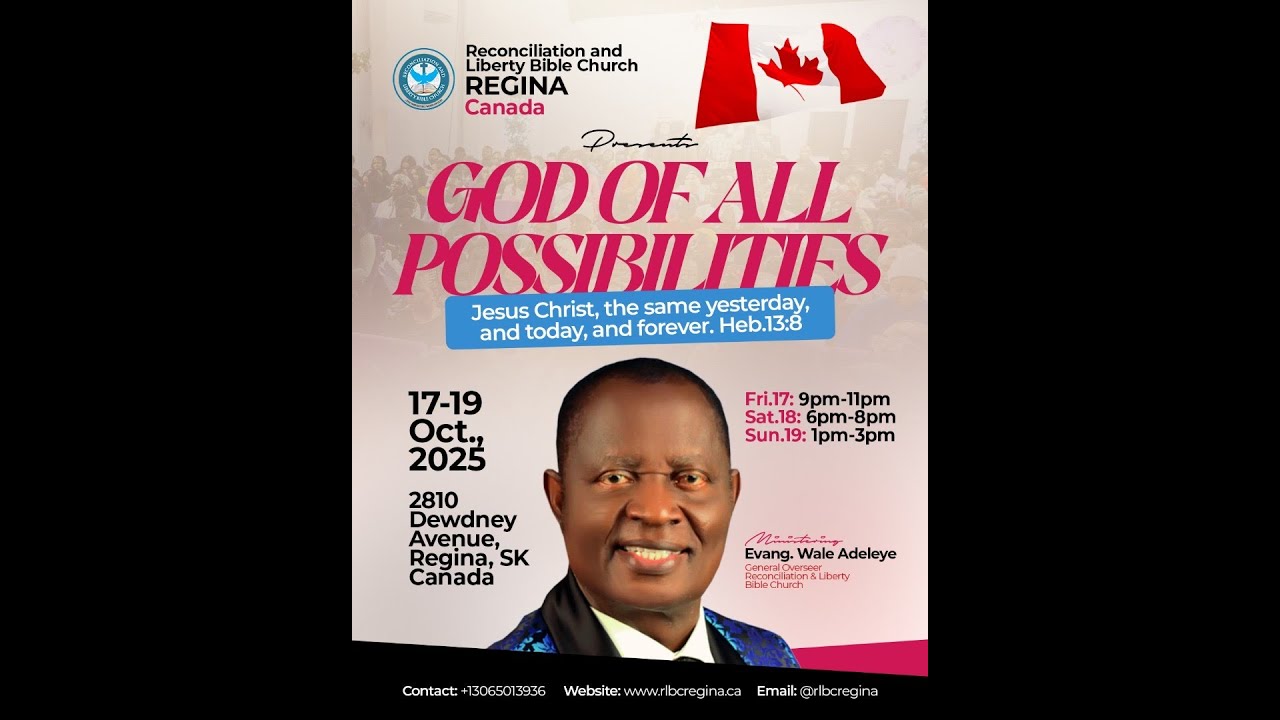 Day 2: God of All Possibility | 10-18-2025 - YouTube